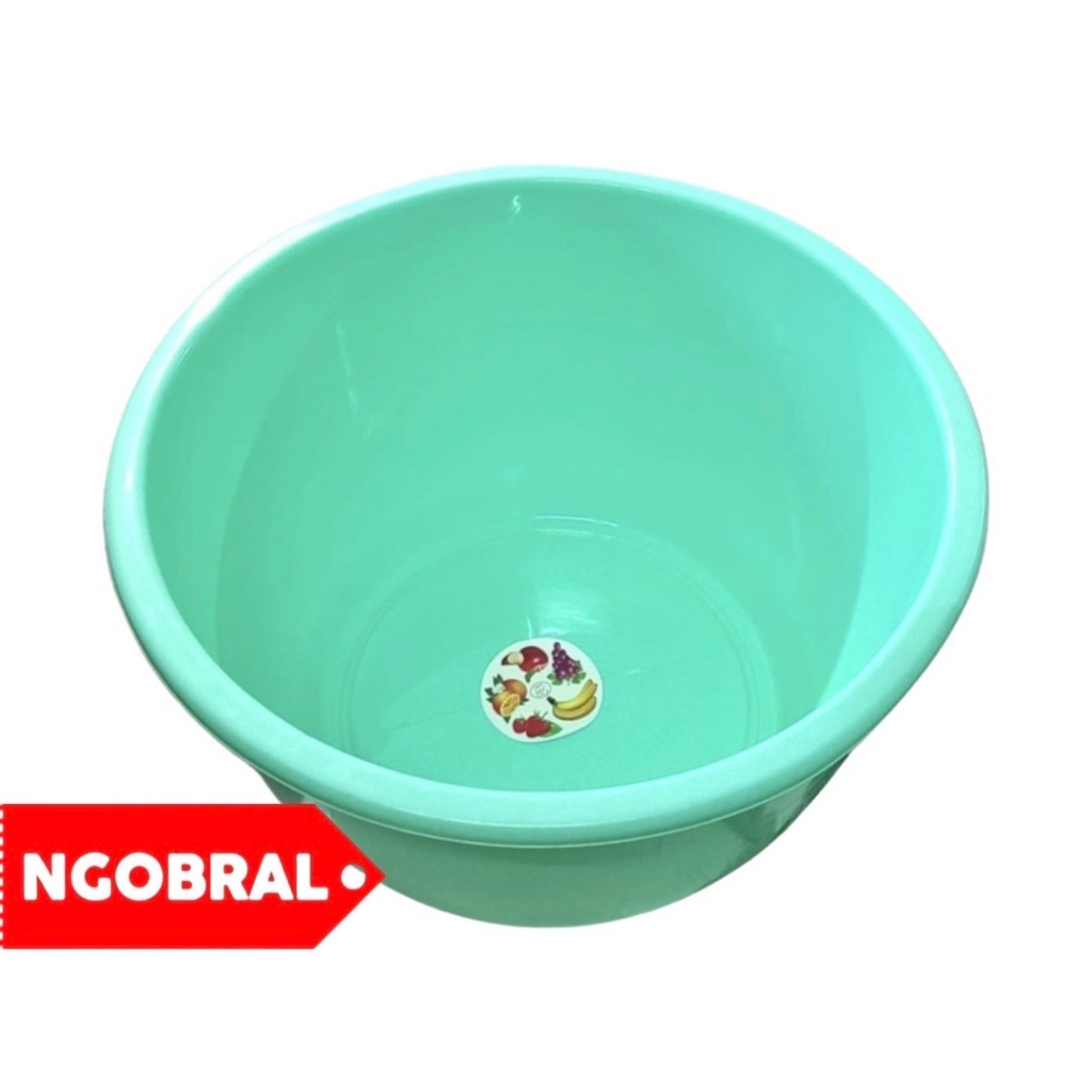 Jual Baskom Plastik Jumbo Diameter 55 cm / Ember Plastik / Bak Air ...