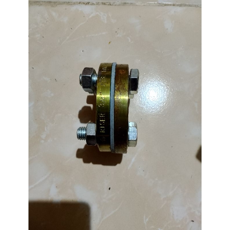 Jual Fleng JIS std 10k 3/4"+mur baut +packing (1set) | Shopee Indonesia