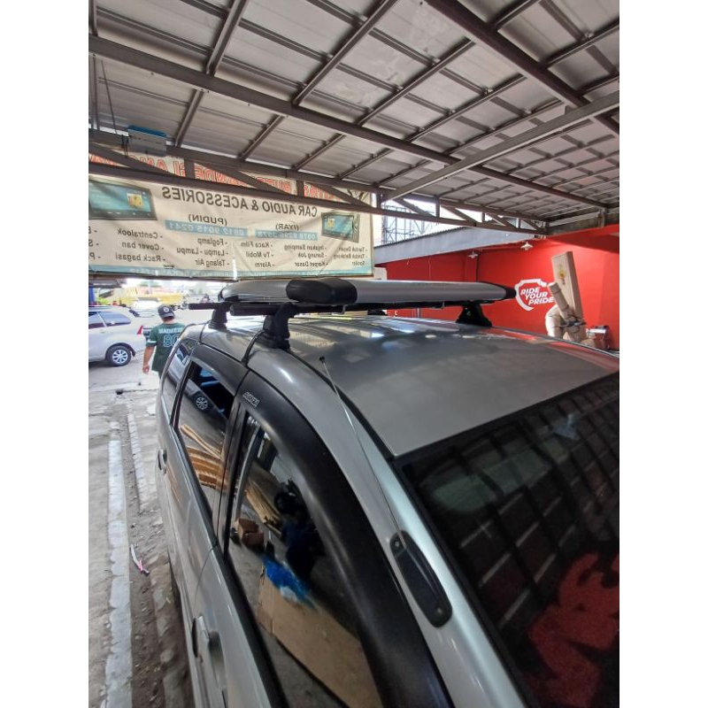 Jual Roof rack bagasi atas mobil merk platinum model jepit body ...