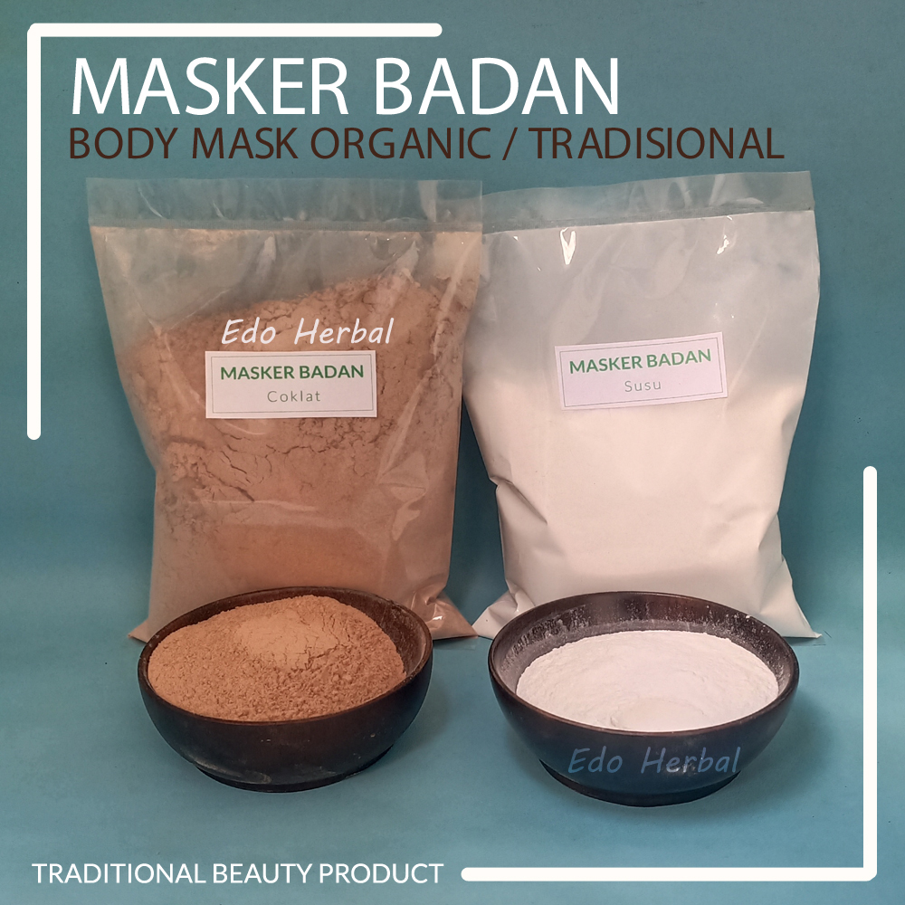 Jual [500gr] MASKER BADAN / MASKER TRADISIONAL JAWA / BODY MASK ORGANIC ...