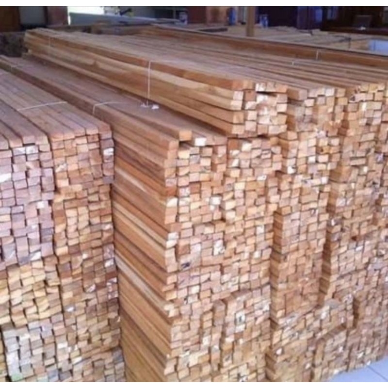 Jual Balok Kayu Usuk Reng Kaso Plafon Sekat Kalba 2x3 4x6 5x7 1 2 3 ...