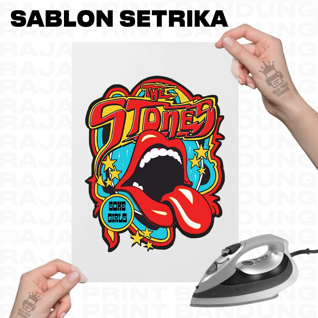 Jual Sablon Sticker Setrika DTF A4 Ready To Press Siap Disetrika di ...