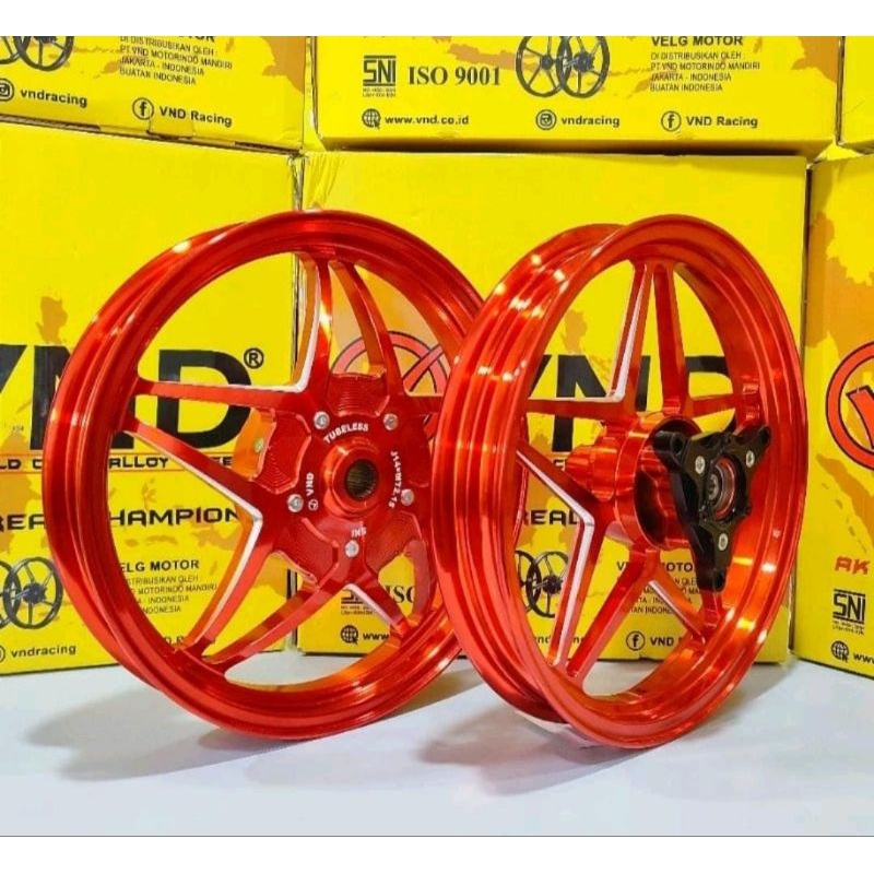 Jual Velg VND V speed V2 Gen2 Aerox 185/215-14 | Shopee Indonesia