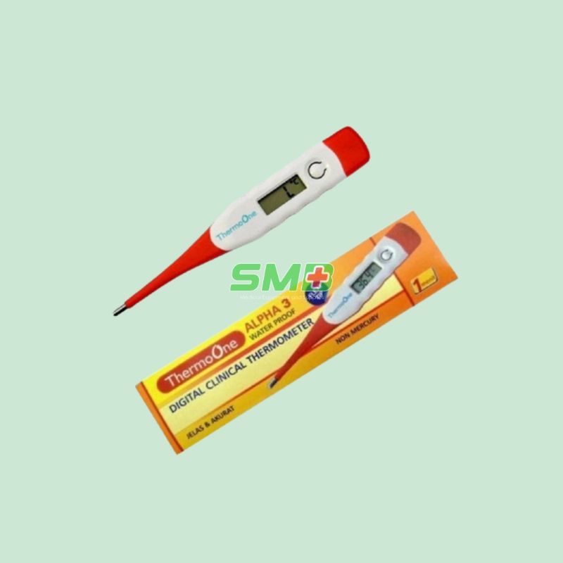 Jual OneMed Thermometer Digital Thermo One Alpha 3 | Thermometer ...