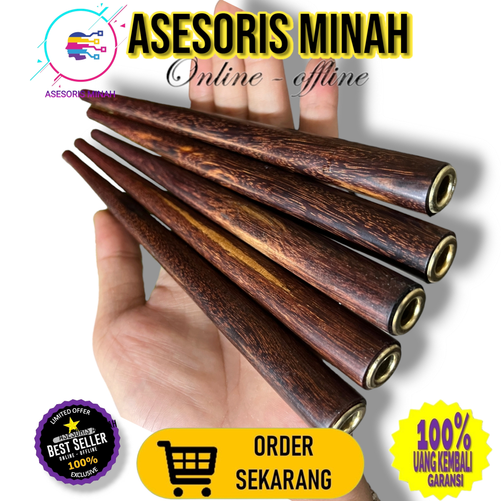Jual cangklong pipa once cangkong kayu galih asem premium 20 Cm pipa ...