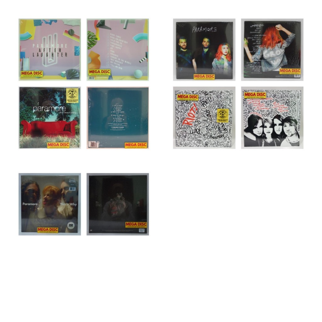 Jual LP Paramore Album Vinyl Piringan Hitam PH - Cek Varian / Barcode ...