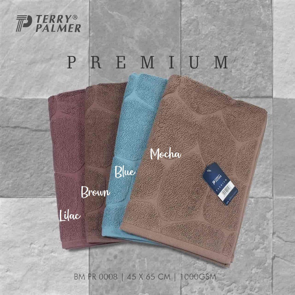 Jual KESET HANDUK TERRY PALMER PREMIUM BMPR008 UK 45X65CM | Shopee ...