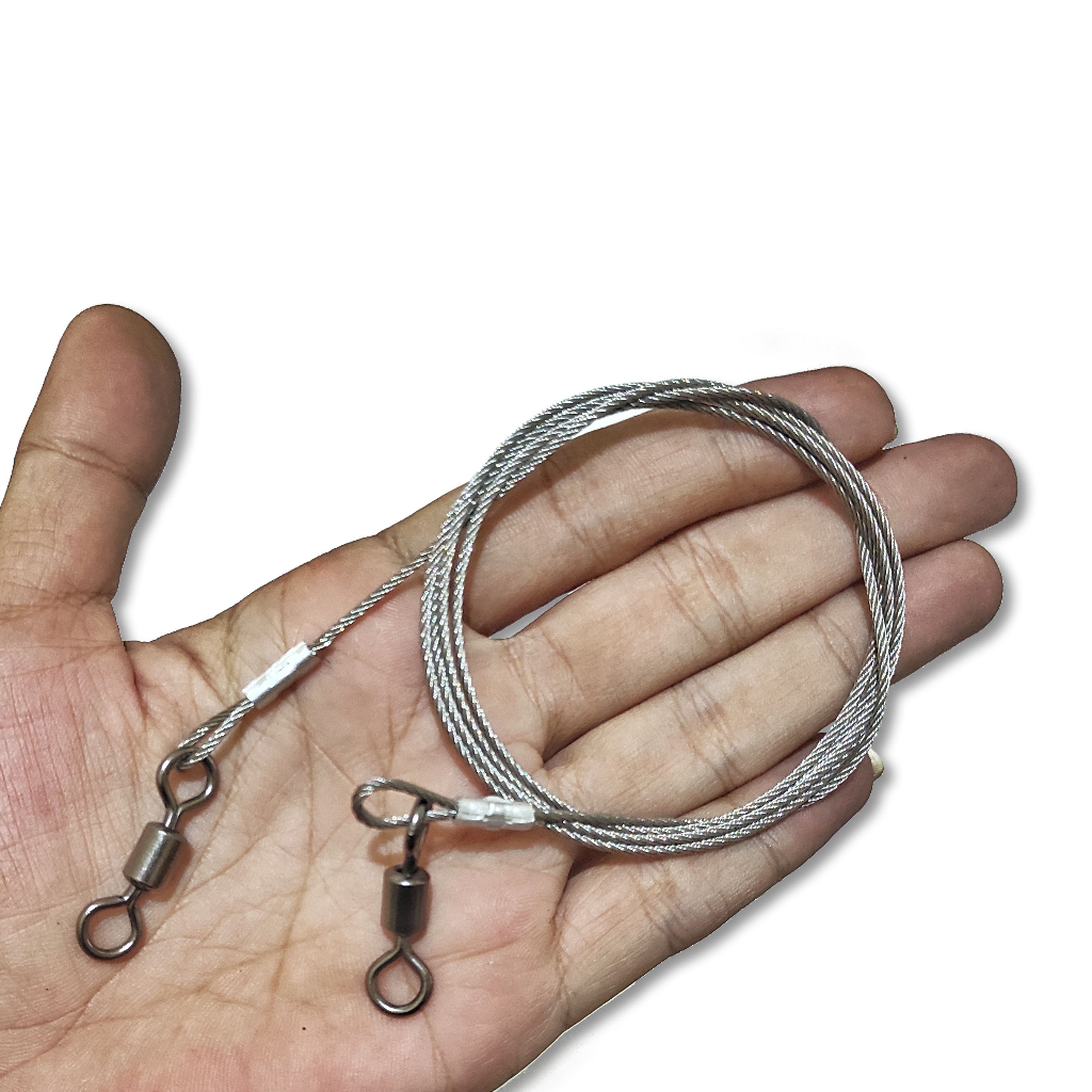 Jual Kawat Sling Anti Gigi Tajam Siap Pakai Untuk Pancing Casting ...