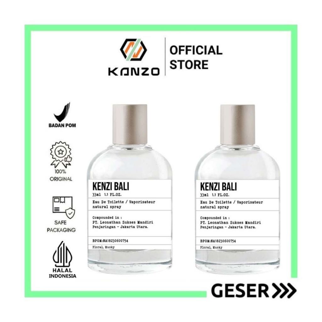 Jual Kanzo - [BPOM] Parfum Inspired Le Labo Kenzi Bali 35ml Premium ...