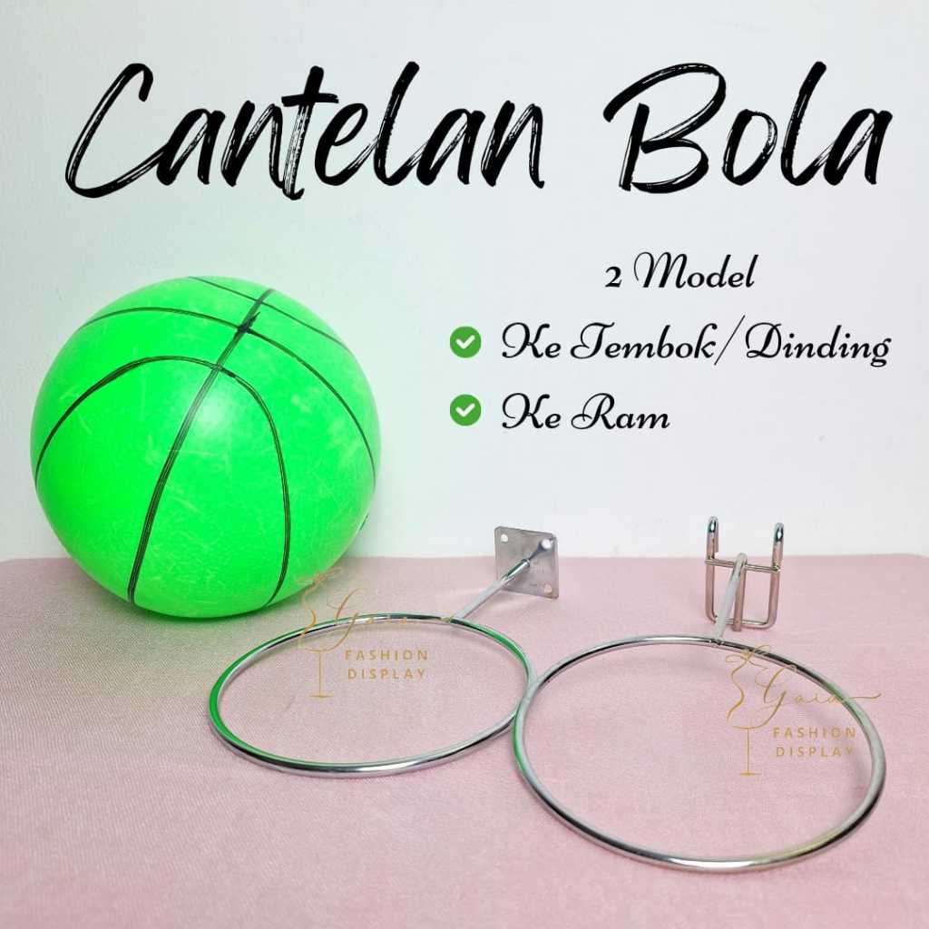 Jual Gantungan Display Bracket Ram Hook Football Ring Stainless ...