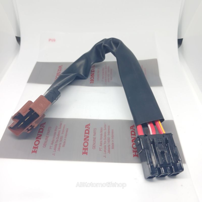 Jual kabel soket ecu socket kabel ecm acg kabel spull vario 125 vario ...