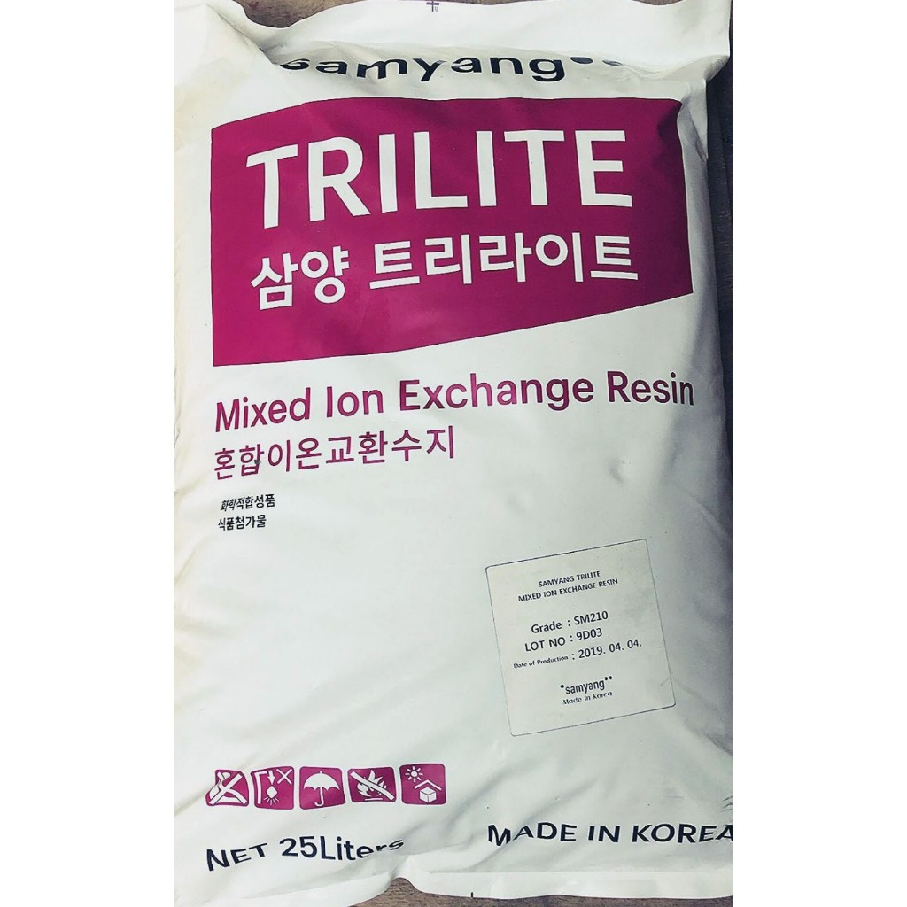 Jual TRILITE MIXED BED RESIN SM 210 KOREA - ION EXCHANGE RESIN- 25 ...
