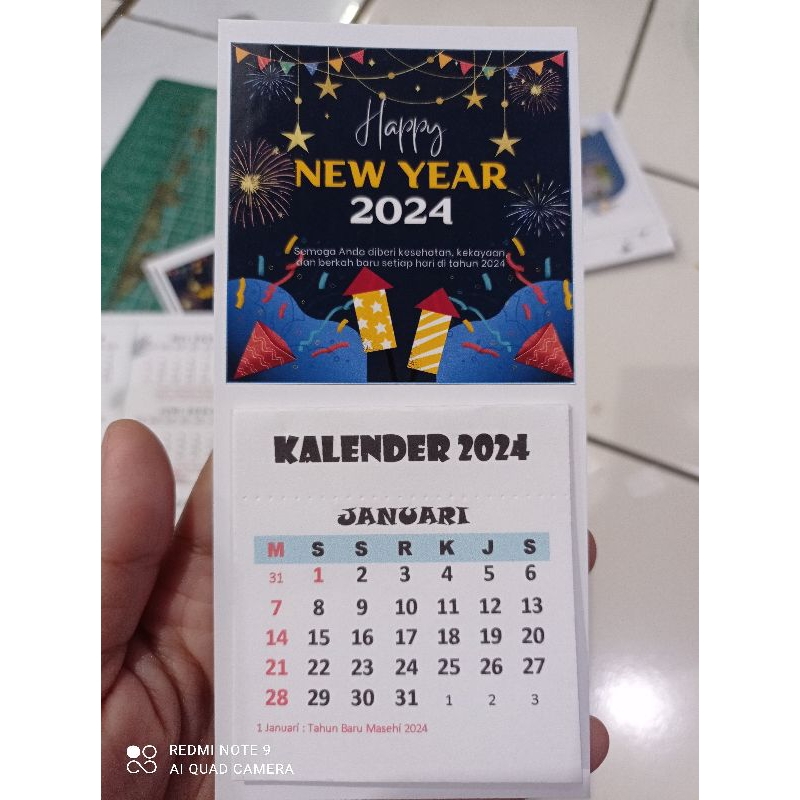 Jual Kalender mini magnet 2022 & 2023 custom | Shopee Indonesia