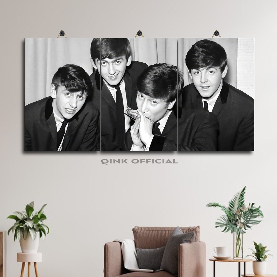 Jual Poster Ruangan Besar Gambar Foto Band The Beatles 60X30 Multi ...