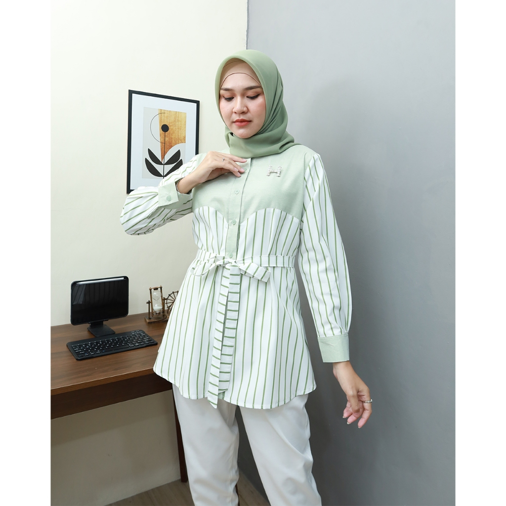 Jual BAWITA Blouse - Pakaian Wanita Terbaru by myHMi | Shopee Indonesia