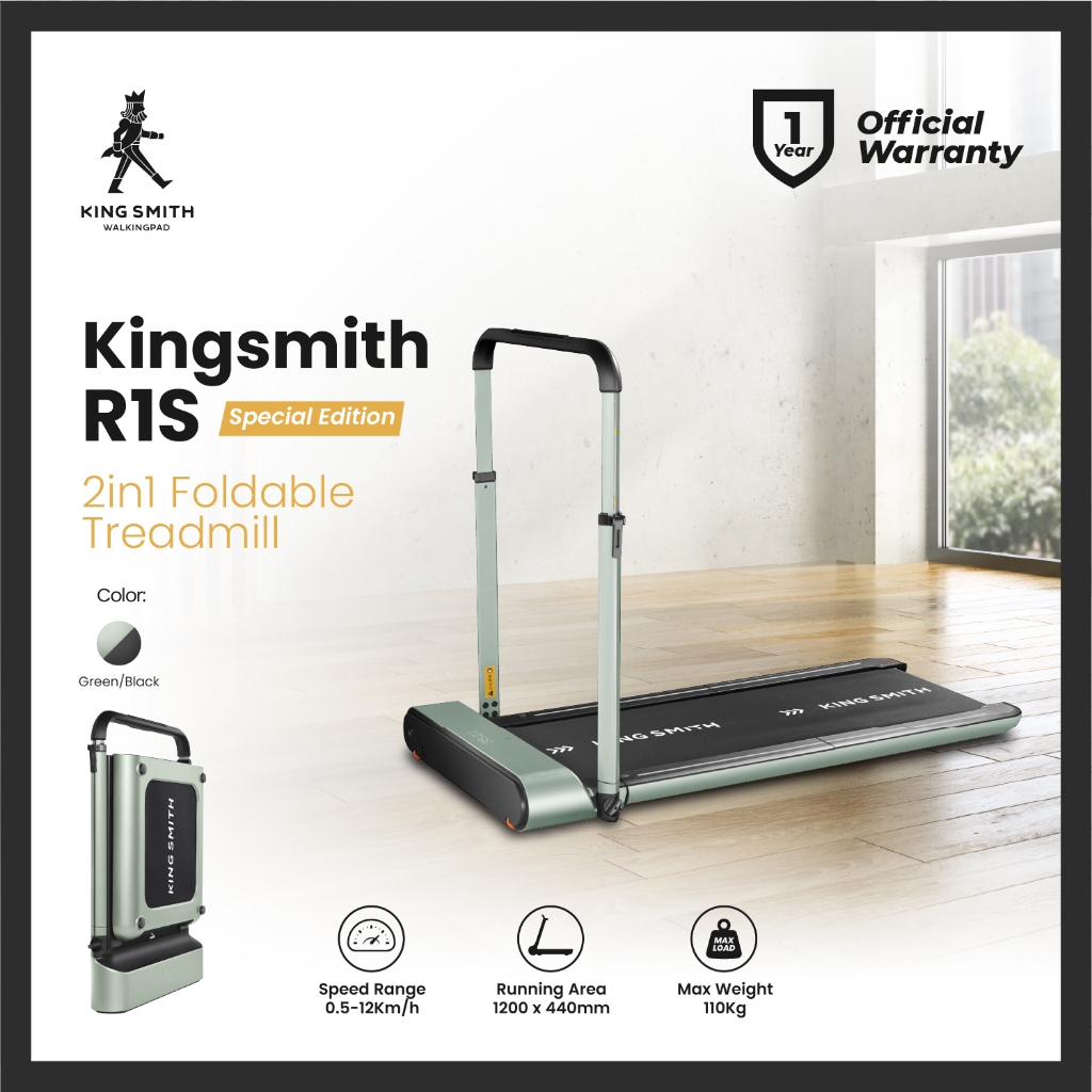 Jual Kingsmith WalkingPad R1 PRO 2 in 1 Foldable Gym Fitness Treadmill ...