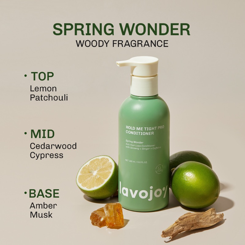 Jual Lavojoy Hold Me Tight Pro Shampoo Conditioner Spring Wonder Anti ...