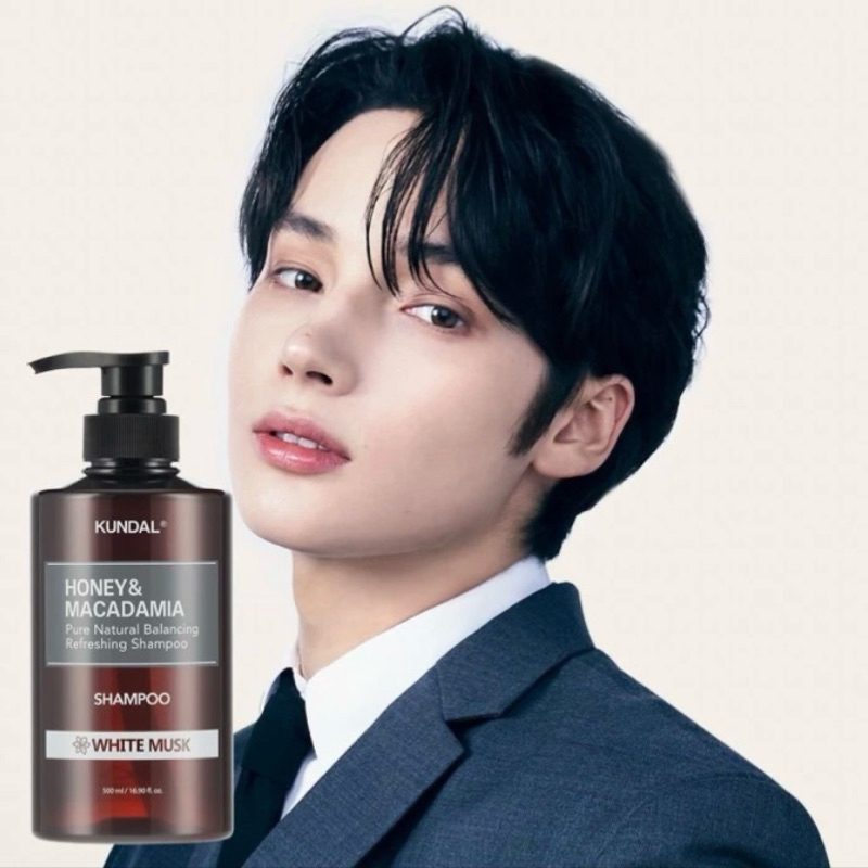 Jual KUNDAL Honey & Macadamia Shampoo White Musk (Made in Korea ...