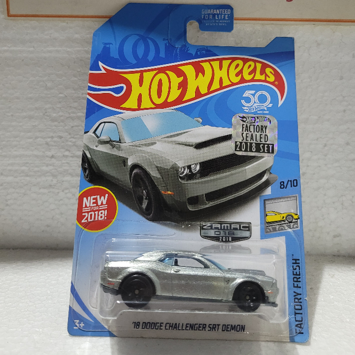 Jual Hot Wheels 18 Dodge Challenger Srt Demon Factory Sealed Hot