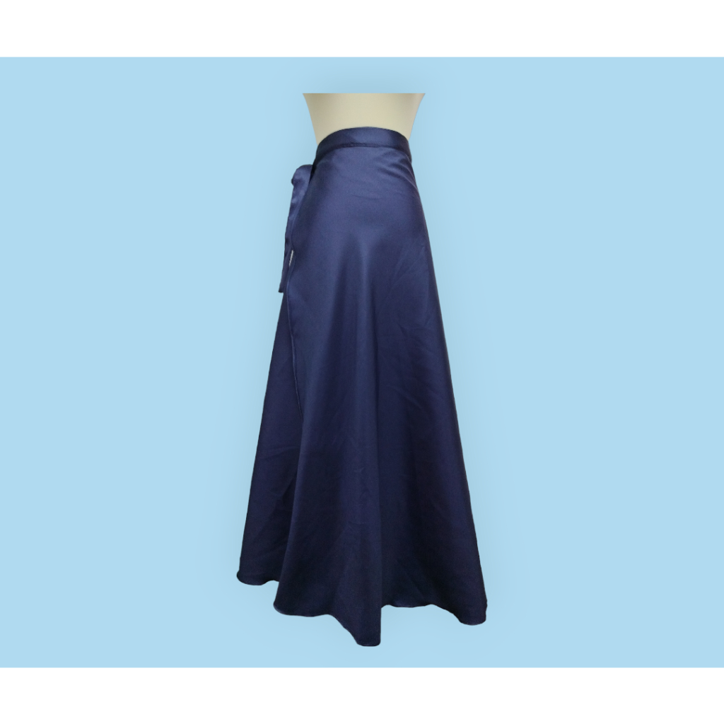 Jual Ro Lilit Rok Ikat Rok Wanita Rok Panjang Korea Style Satin Premium ...