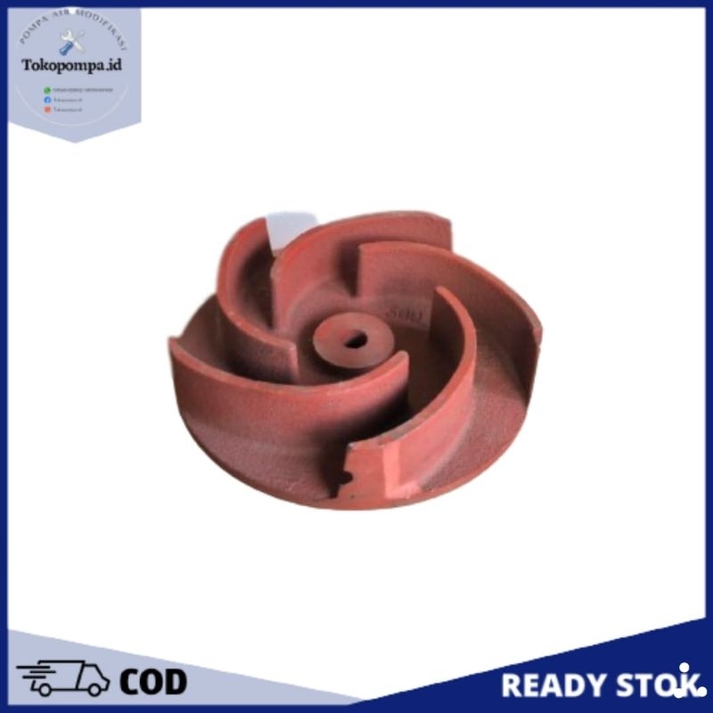 Jual Kipas impeller mesin pompa alkon diesel SNB 50 5 daun | Shopee ...
