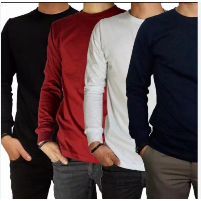 Jual KAOS POLOS LENGAN PANJANG PRIA ONECK LENGAN PANJANG PRIA KAOS ... Jual KAOS POLOS LENGAN PANJANG PRIA ONECK LENGAN PANJANG PRIA KAOS ...