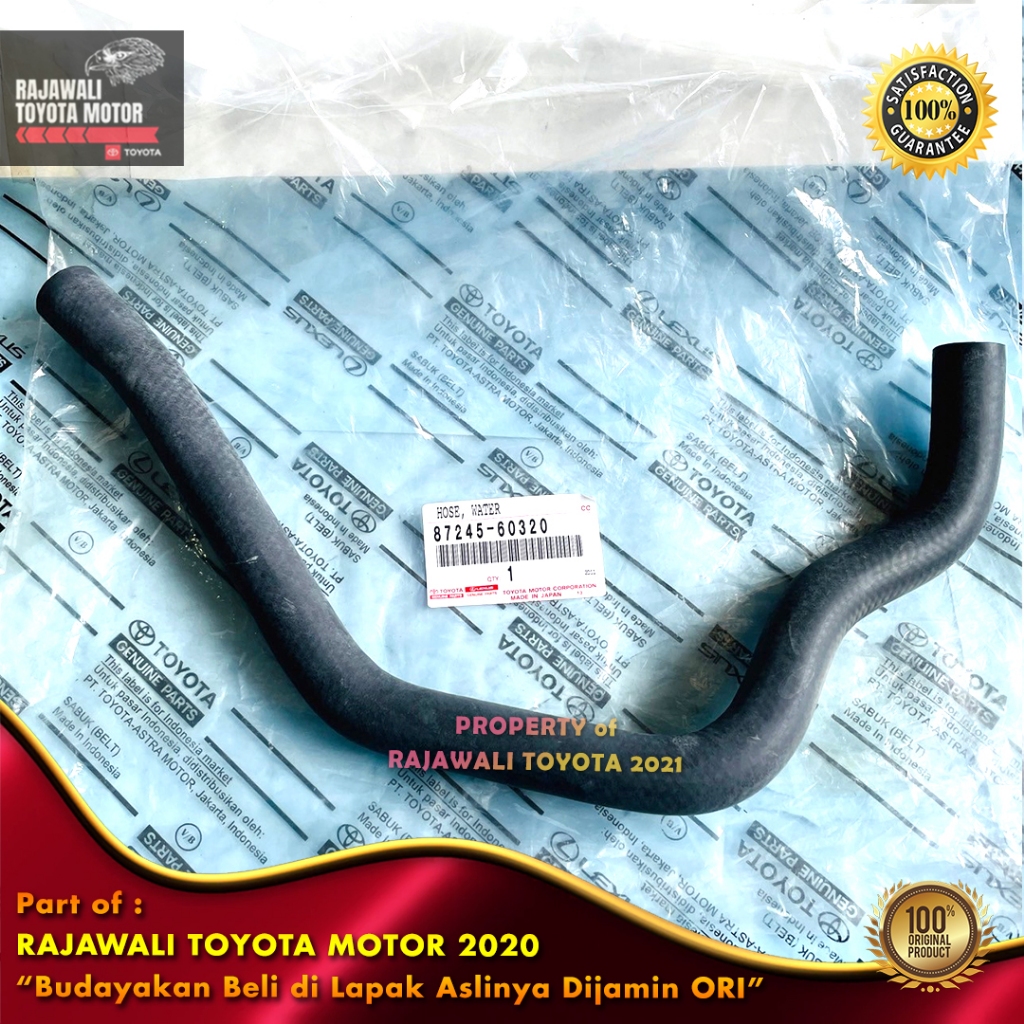 Jual Selang Heater Land Cruiser VX80 Pipa Pemanas Hiter Water Inlet New ...