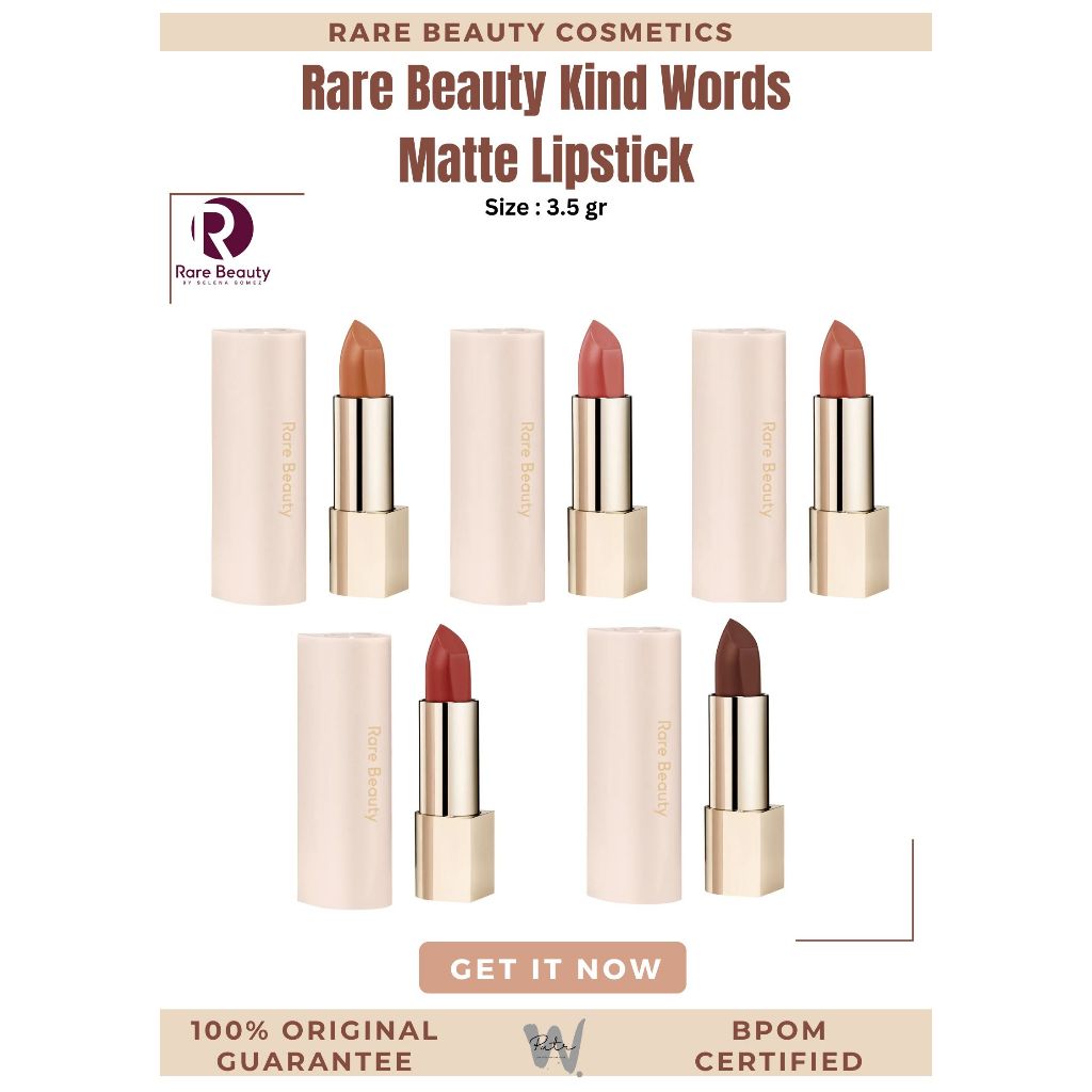 Jual RARE BEAUTY Kind Words Matte Lipstick | Shopee Indonesia