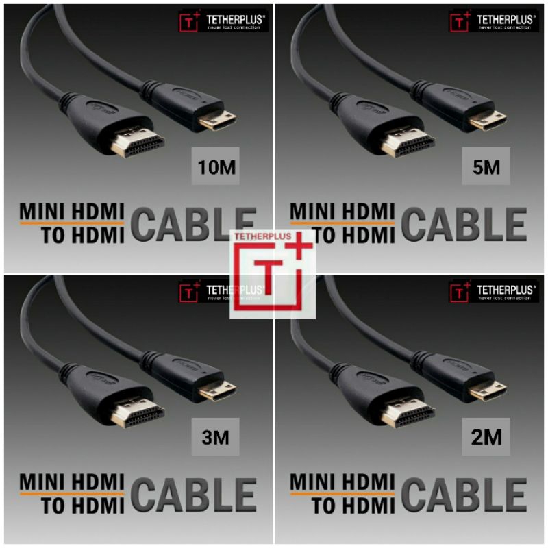 Jual TetherPlus Kabel HDMI to Mini HDMI V1.4 FULL HD V for Camcorder ...