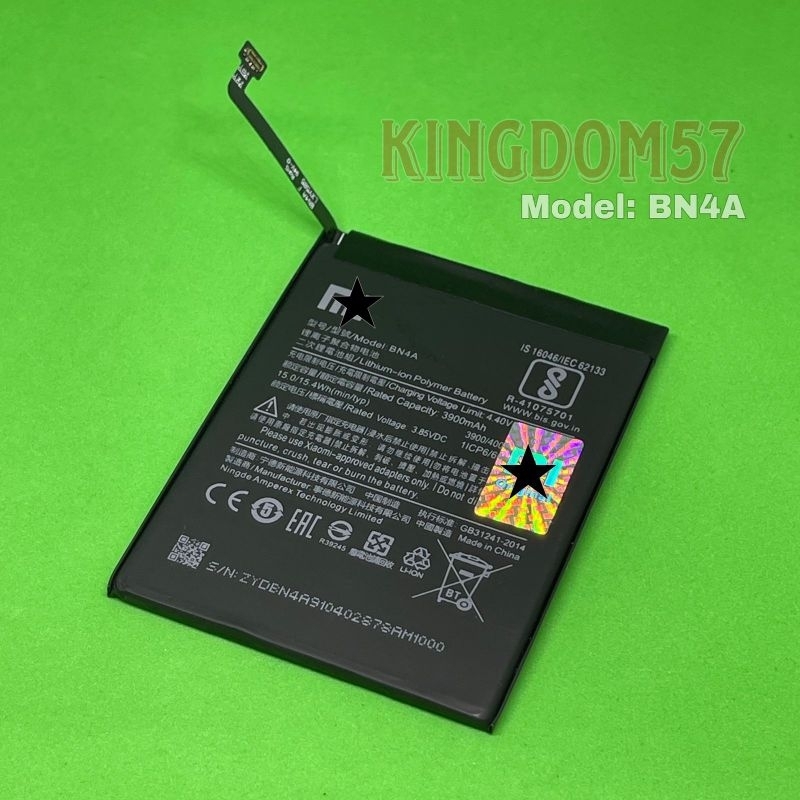 Jual Batarai xiaomi Redmi Note 7 Batre Xiaomi BN 4A Original Battery ...