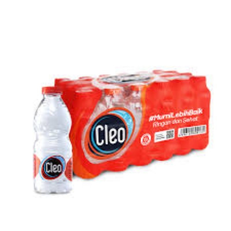 Jual Cleo Botol kecil 220ml - Cleo pure water | Shopee Indonesia