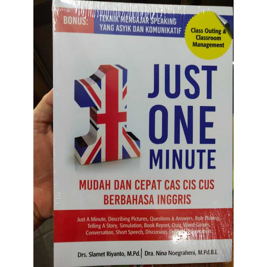 Jual Mudah dan Cepat Cas Cis Cus Berbahasa Inggris Just One Minute /Original 100% | Shopee Indonesia