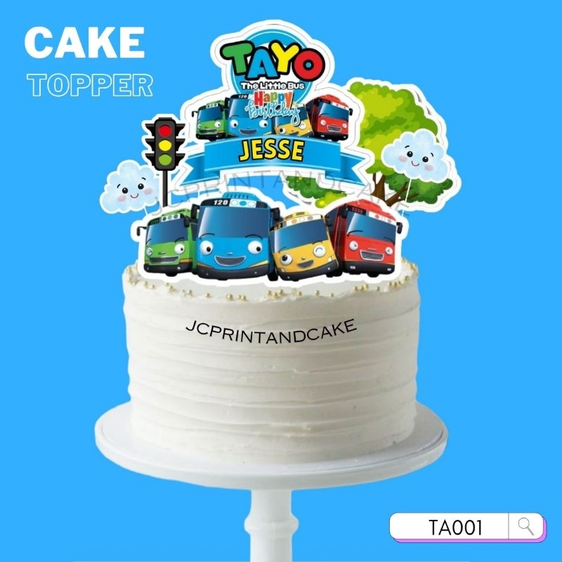 Jual topper Cake / topper cupcake / topper karakter / topper kue ultah ...