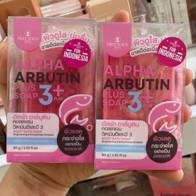 Jual Precious Skin Alpha Arbutin 3 Plus Collagen Whitening Soap 80g | Shopee Indonesia