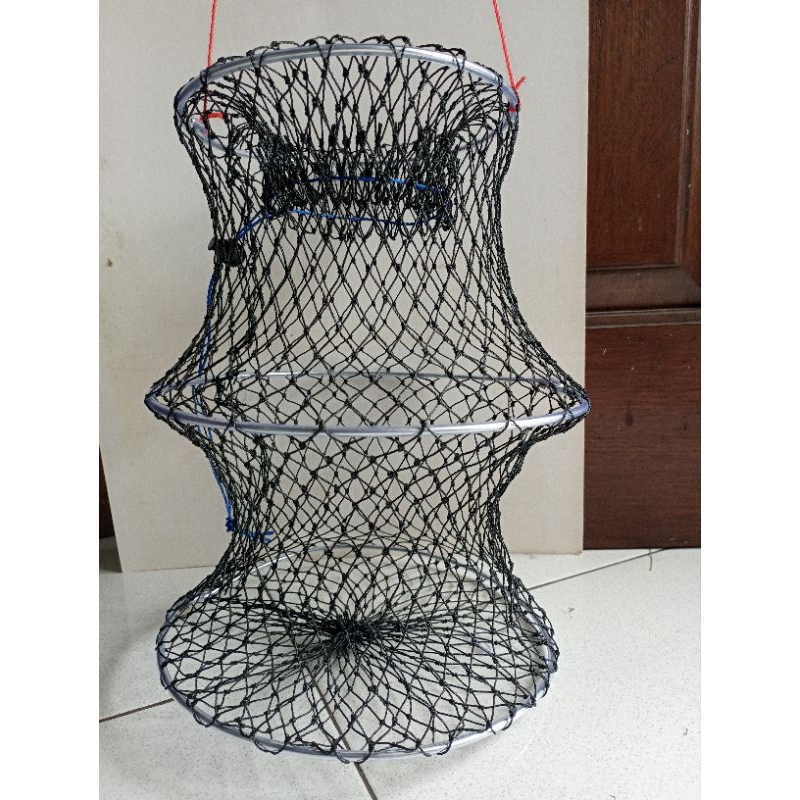 Jual bronjong/koja ikan/karamba ikan/korang ikan 3 ring kecil | Shopee ...