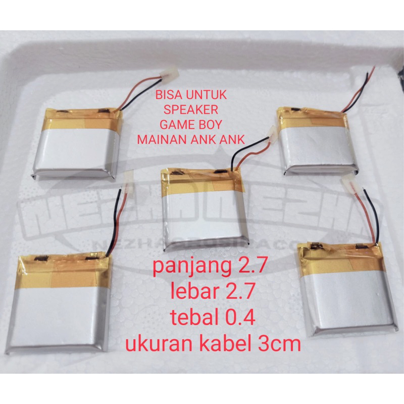 Jual Baterai Original Universal PL582728 UNTUK Bluetooth , speaker ...