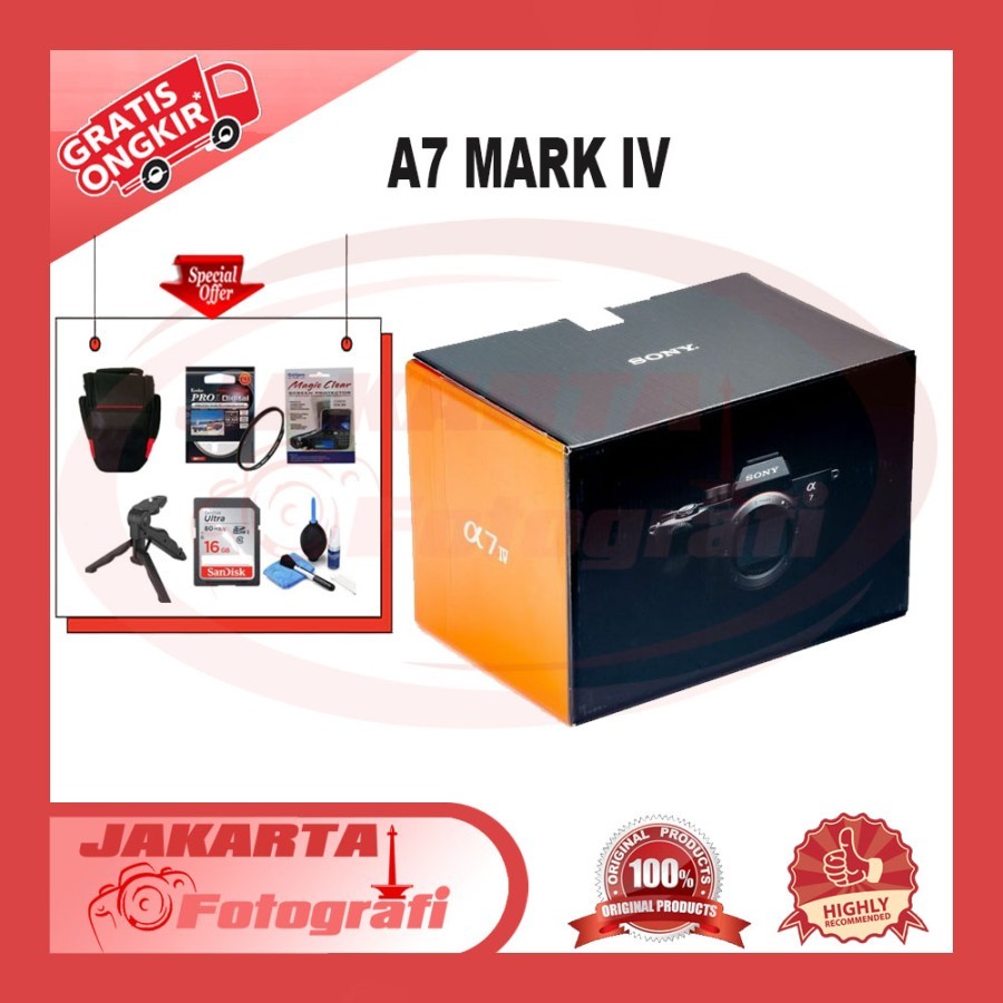 Jual Sony Alpha A7IV A7 IV A7M4 Body Only | Shopee Indonesia