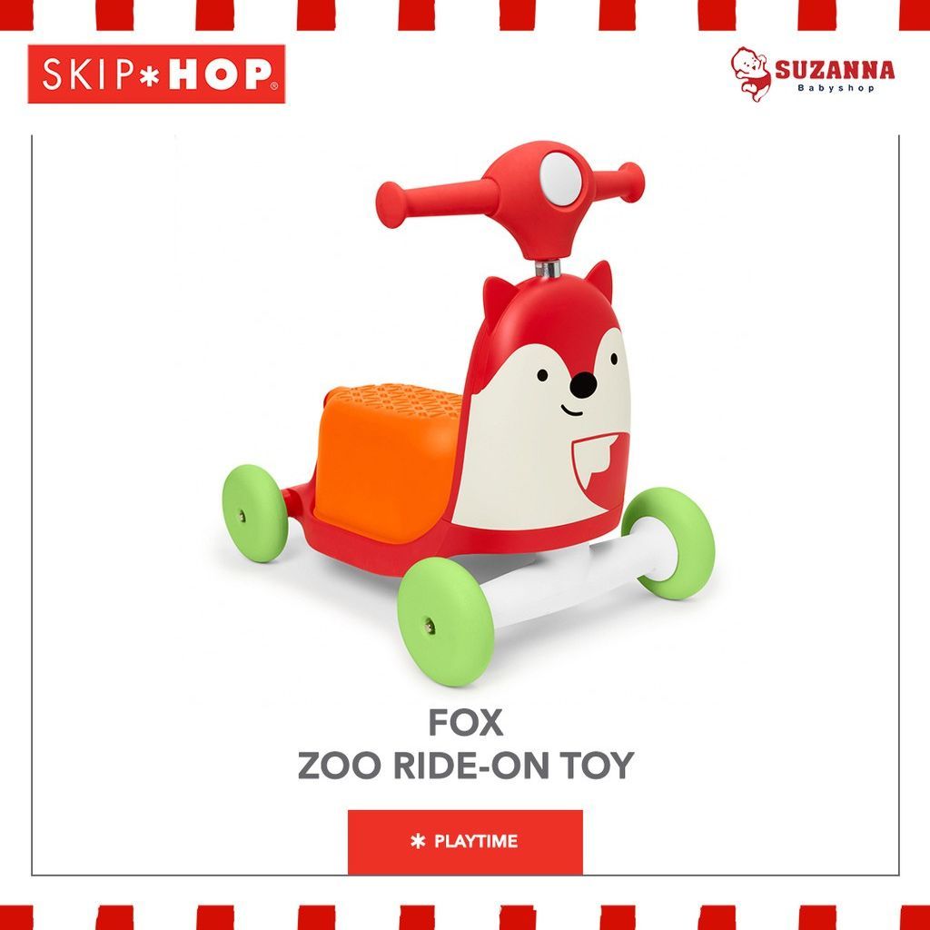 Jual Skip Hop Kids Zoo Ride-On Toy Fox - Mainan Interaktif Anak ...