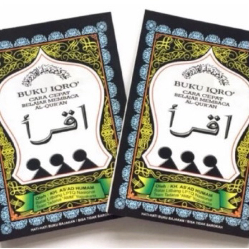Jual Buku Iqra 1-6 belajar mengaji besar dan kecil | Shopee Indonesia