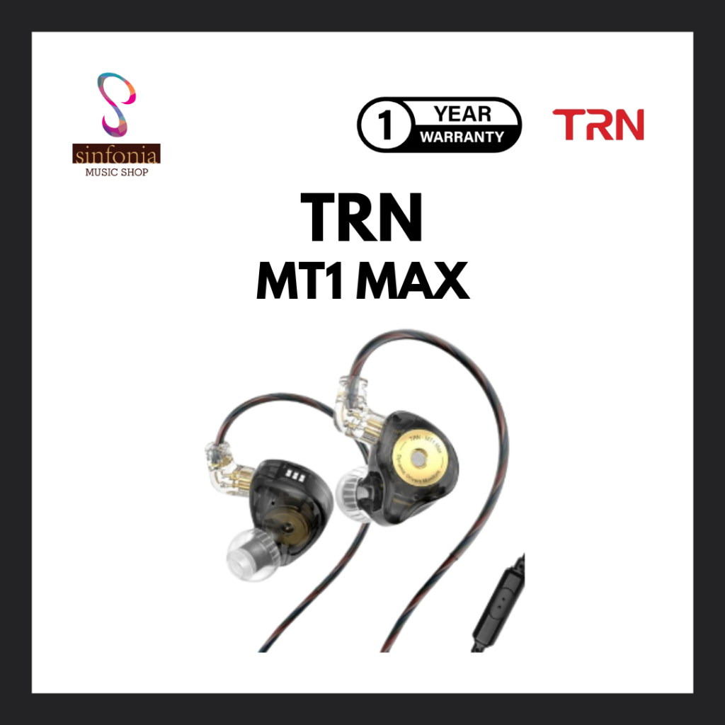 Jual TRN MT1 MAX Tunable Professional In-Ear Monitor WITH MIC | Shopee ...