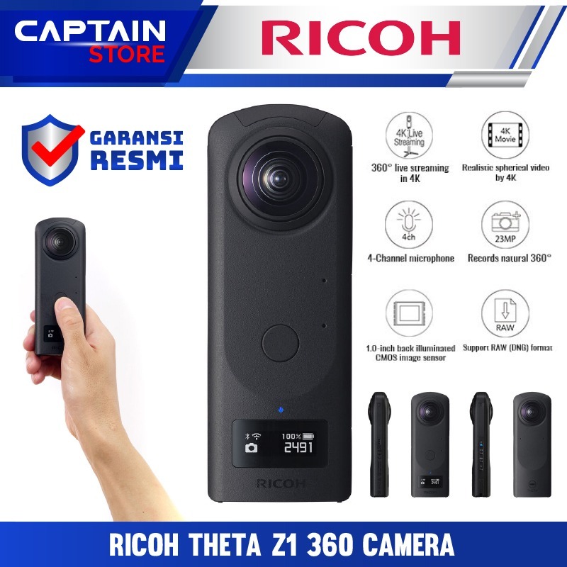 Jual Ricoh THETA Z1 360 Camera - Ricoh THETA Z1 | Shopee Indonesia
