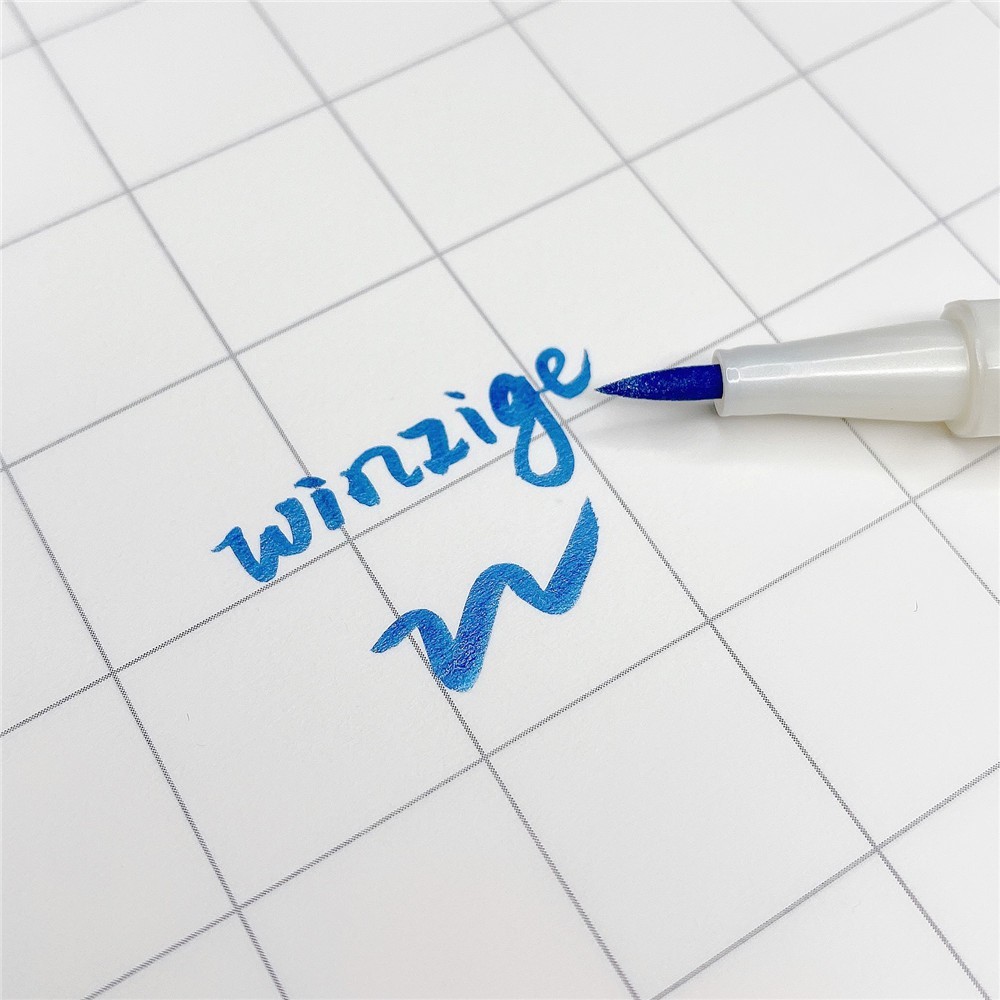 Jual Winzige Metallic Brush Pen Spidol Warna Pena Kuas Metalik ...