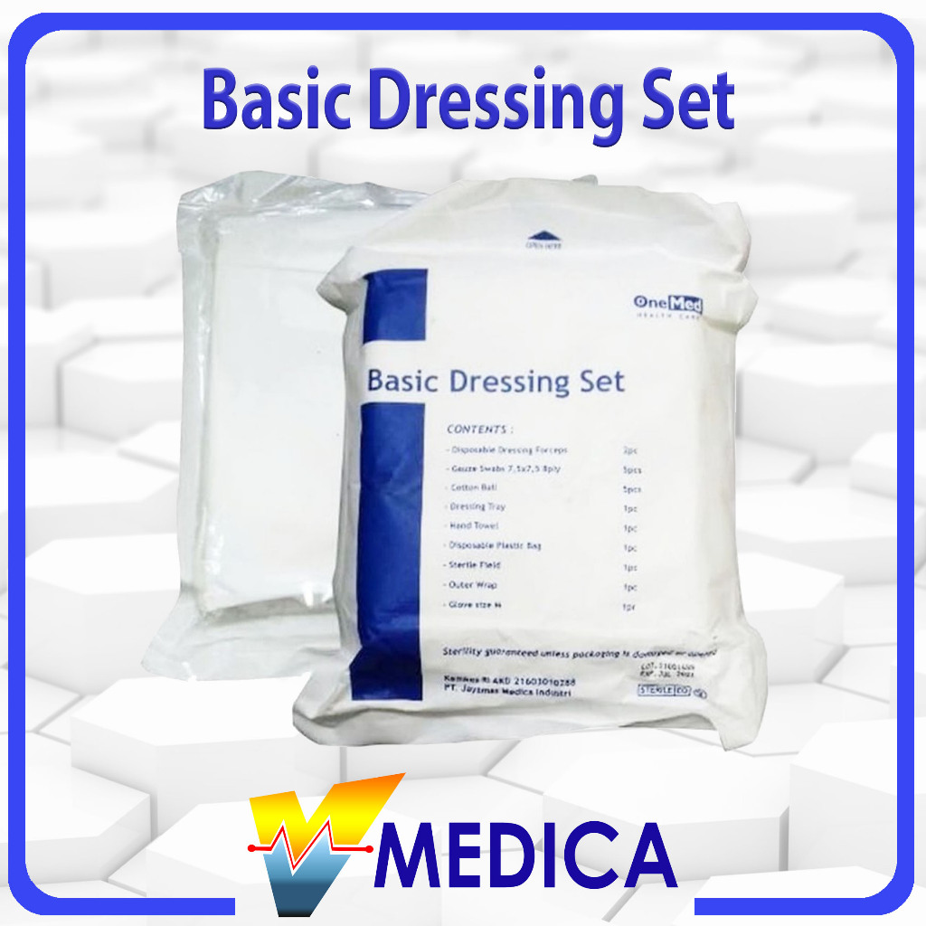 Jual Basic Dressing Set OneMed / Set Perawatan Luka Disposable | Shopee ...