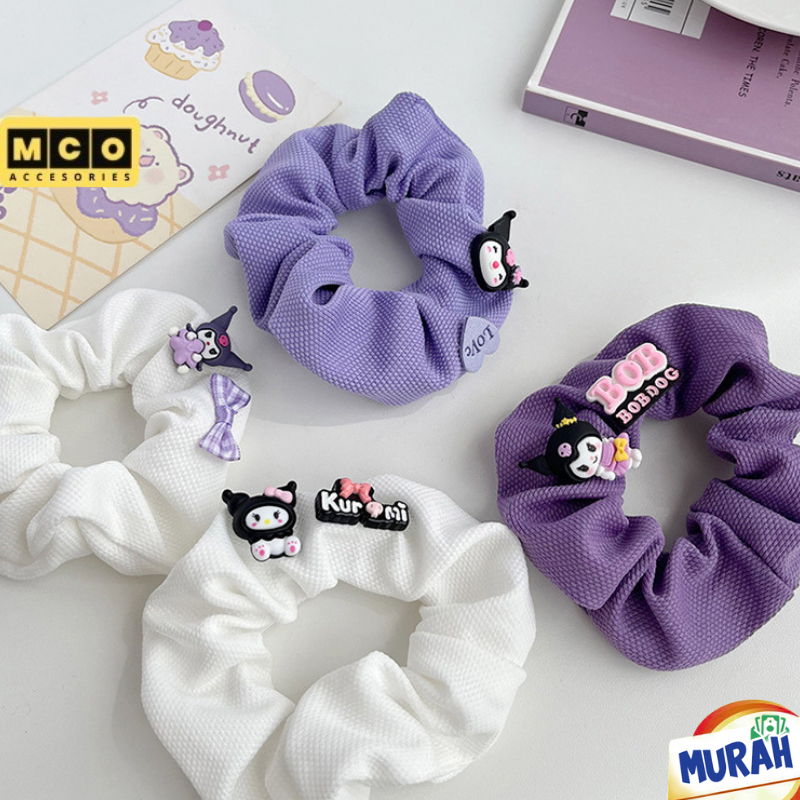 Jual Ikat Rambut Scrunchie Karakter Kartun Jepang Lucu Aksesoris Rambut ...