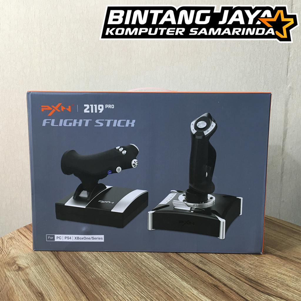 Jual Gamepad Flight Stick Throttle Simulator PXN 2119 PRO for PC PS4 ...