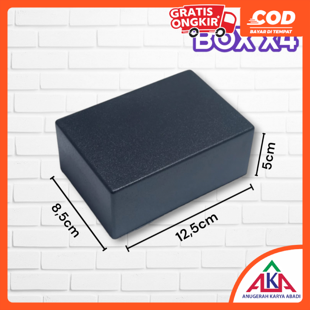 Jual Box / Kotak / Casing Plastik Kit Rangkaian Komponen Elektronik DIY ...