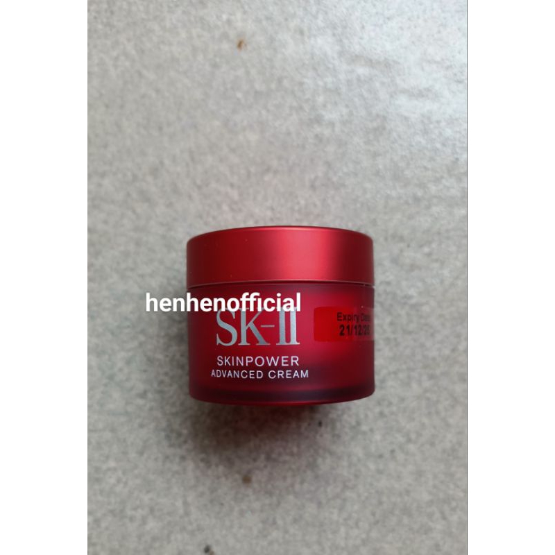 Jual SK-II Skinpower Advanced Cream 15g | Shopee Indonesia