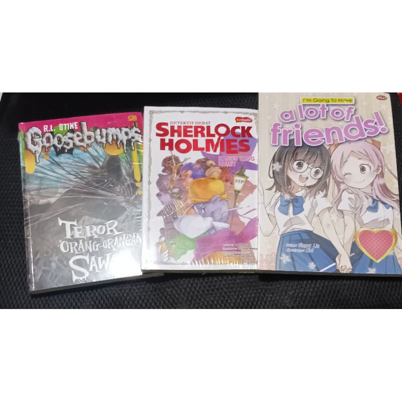 Jual Buku Komik Goosebumps, sherlock holmes, friends | Shopee Indonesia