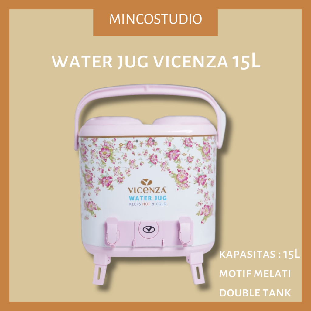Jual VICENZA WATER JUG DOUBLE TANK / VICENZA WATER JUG DOUBLE TWIN ...