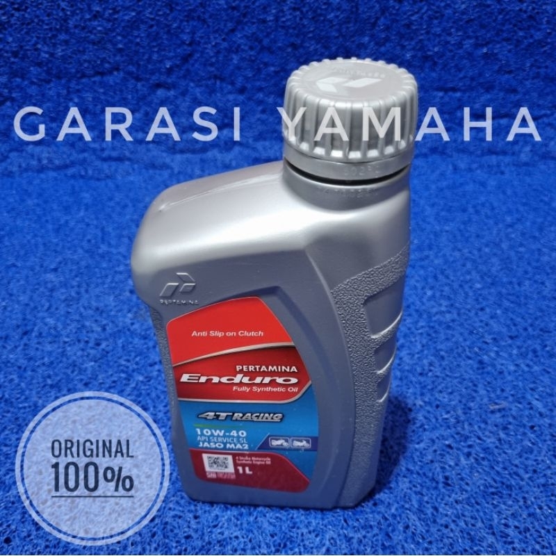 Jual Enduro Racing 4T 10W/40 1000ml Pertamina Oil 1L Asli Pertamina | Shopee Indonesia